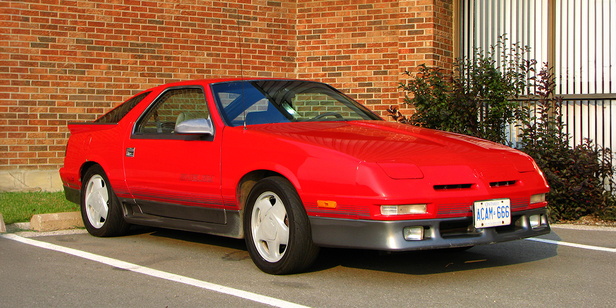 Shelby-Modified Chryslers Of The Eighties